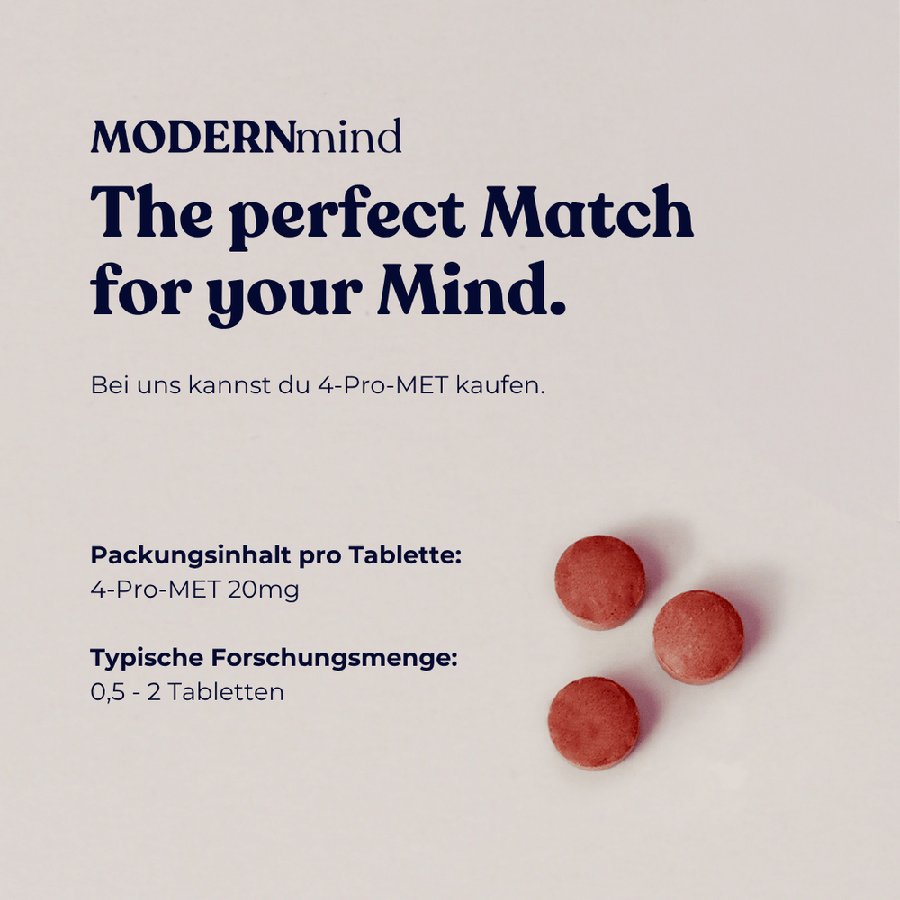 4-PrO-MET - "legales Psilo" High-Dosing | MODERNmind